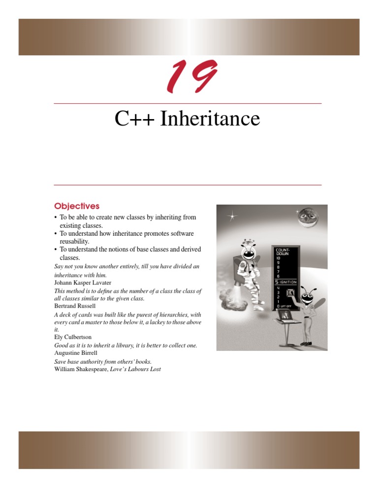 C Inheritance Pdf Inheritance Object Oriented Programming 6560
