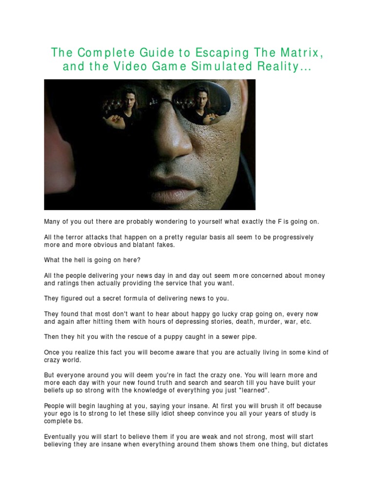 Escaping The Matrix | PDF | Harmonic | Sound