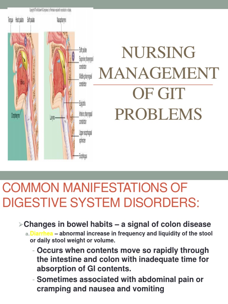 GIT Disorders | PDF | Peptic Ulcer | Esophageal Cancer