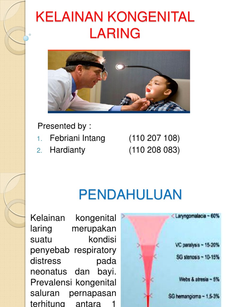 Kelainan Kongenital Laring | PDF