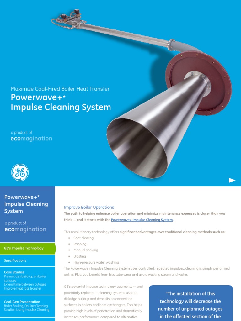 Impulse Cleaning System | PDF | Shock Wave | Boiler