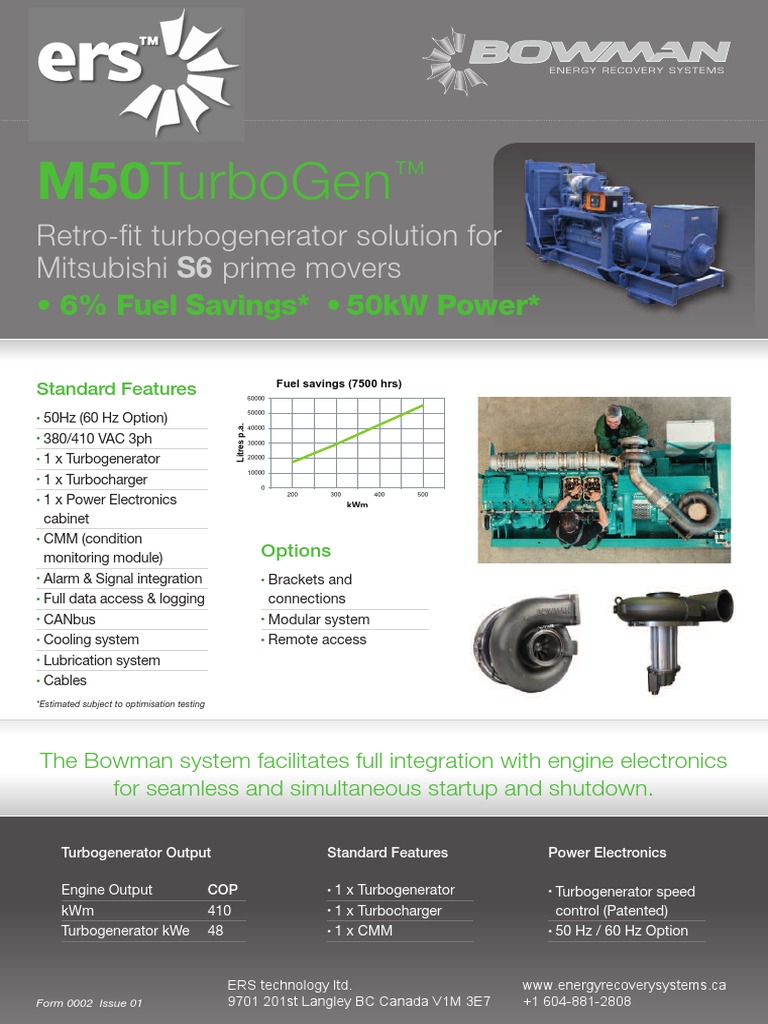 m50 Mitsubishi s6 | PDF | Turbocharger | Power Electronics