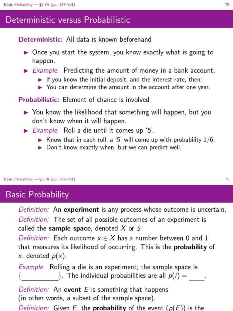 Understanding Basic Probability Concepts | PDF | Expected Value | Probability