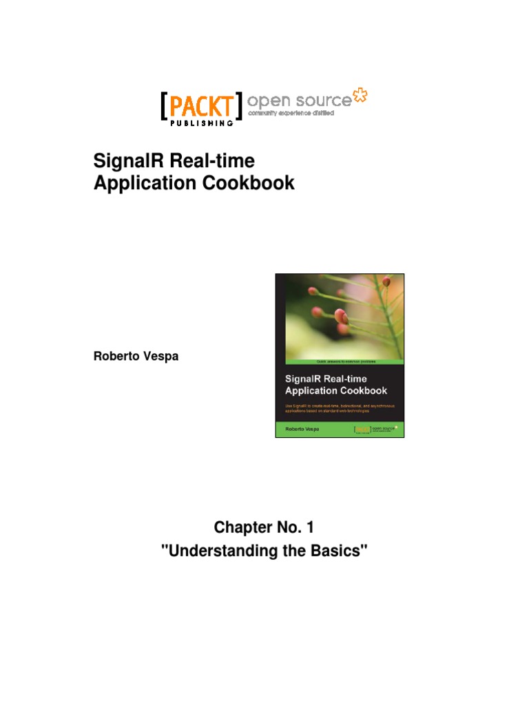 SignalR Real Time Application Cookbook Sample Chapter | PDF | Java Script | Web Server