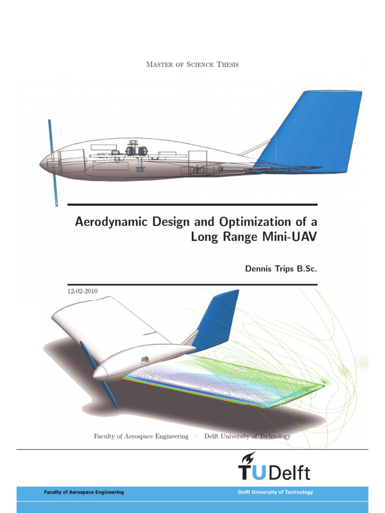 Aerodynamic Design and Optimization of A Long Rang Uav | PDF | Lift ...
