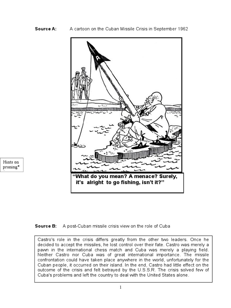 Cold War Sources | PDF | Cuba | Cuban Missile Crisis