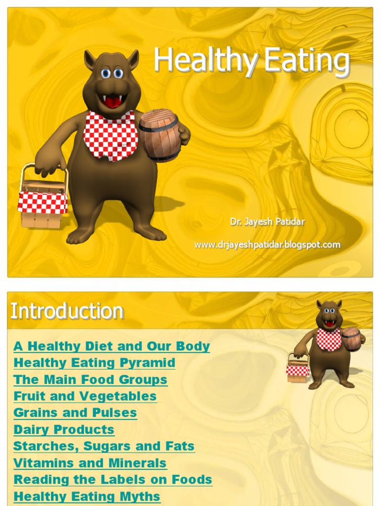 Healthy Eating | PDF | Healthy Diet | Vegetables