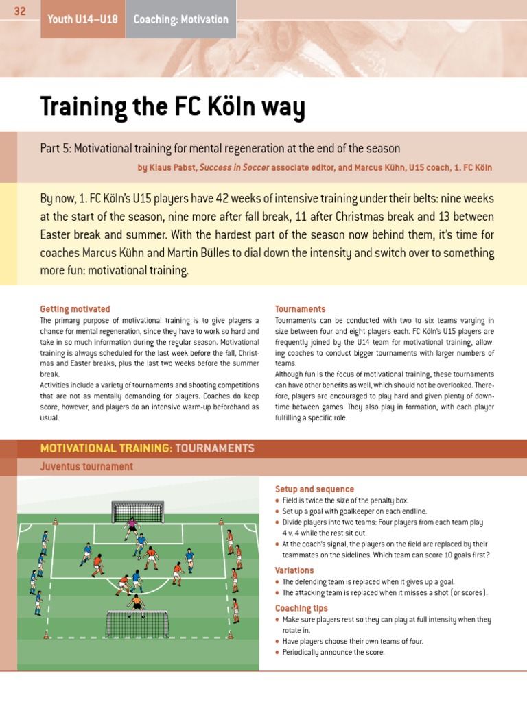 FC Koln Academy | PDF | Association Football | Athletic Sports