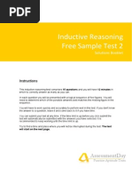 PWC Numerical Ability Test 1 Sample Test: Question Booklet | PDF | Business