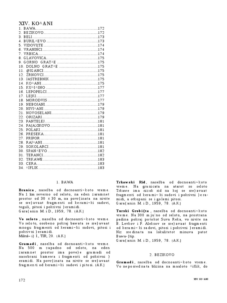 KOCANI | PDF