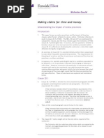 RICS APC Case Study Guidelines | PDF | Critical Thinking | Case Study