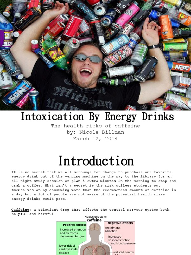 Energy Drinks Vs Coffee Research Presentation | PDF | Caffeine | Medicine