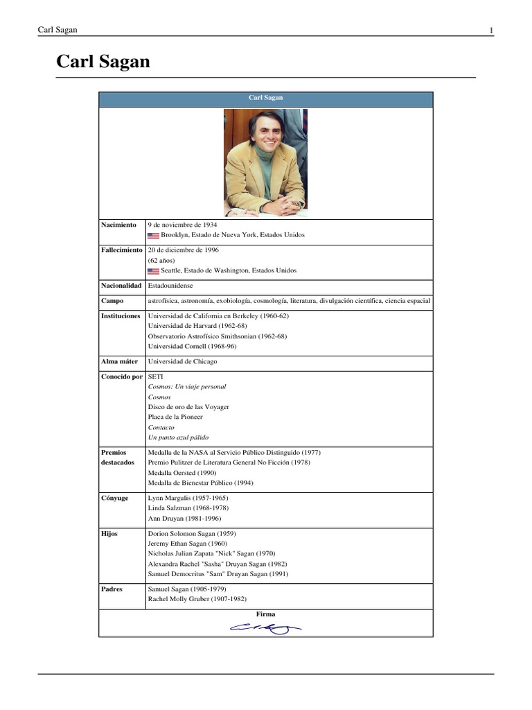 Carl Sagan | PDF