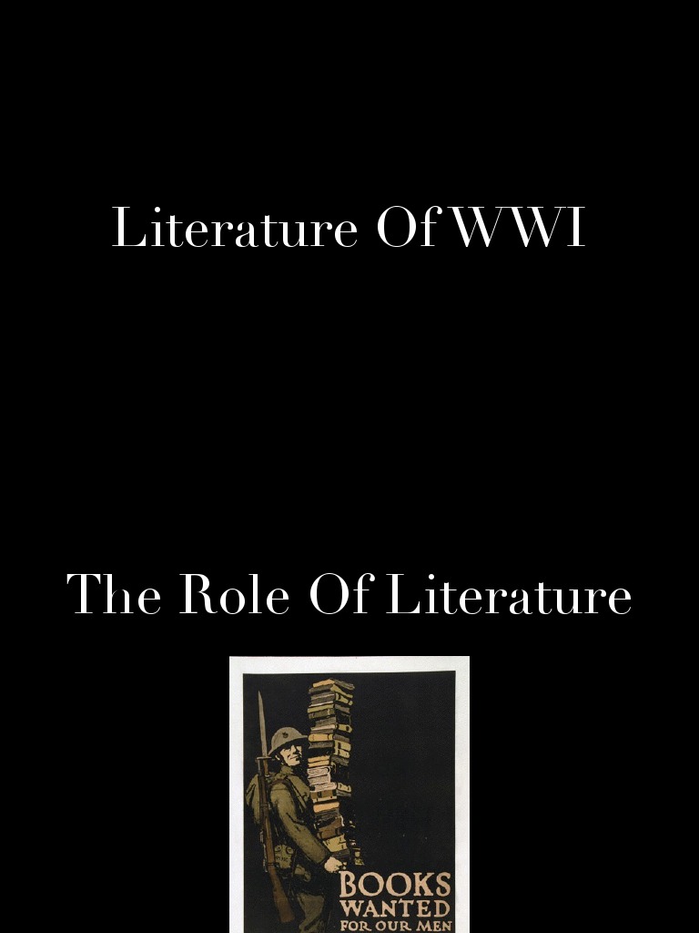 Literature WWI | PDF