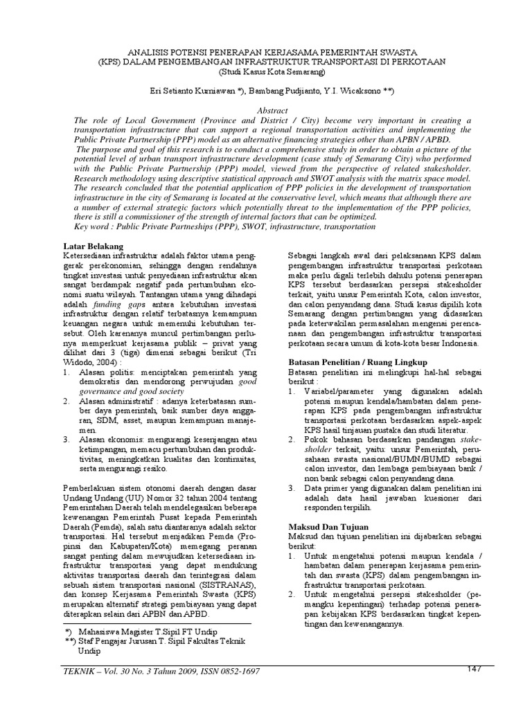 Analisis Potensi Penerapan KPS | PDF