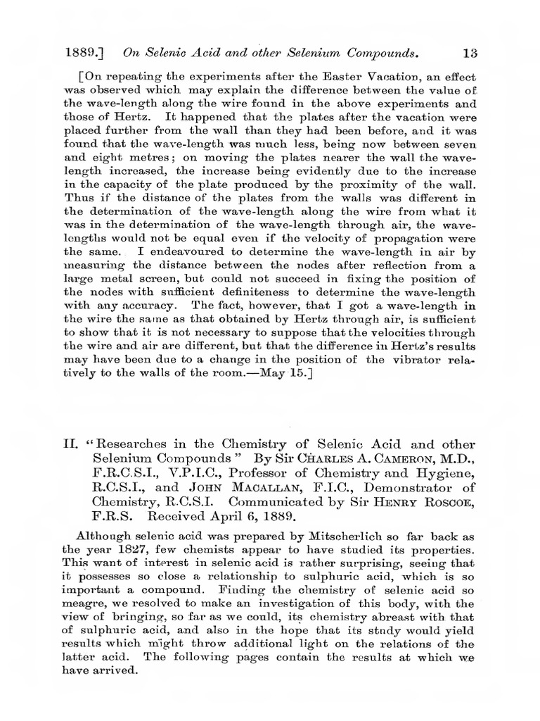 On Acid (On: Effect | PDF | Wavelength | Selenium