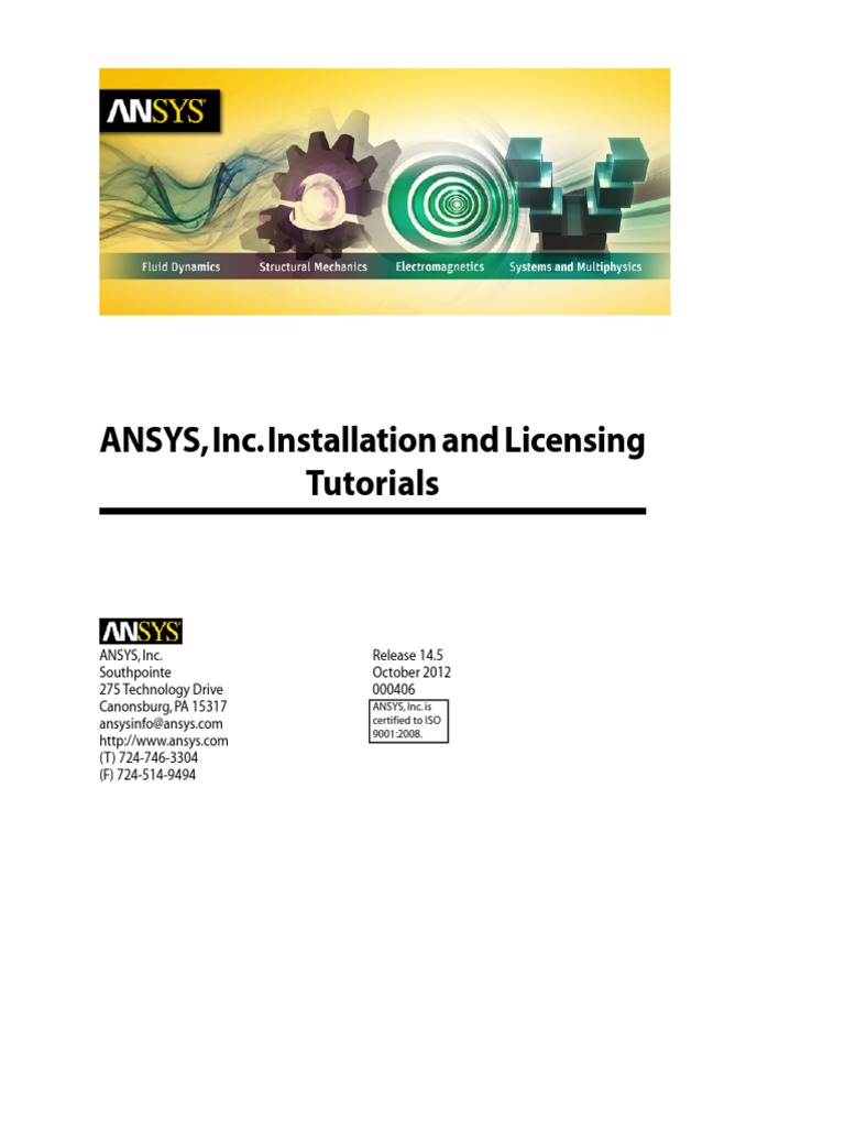 ANSYS Installation Tutorial | PDF | Installation (Computer Programs ...