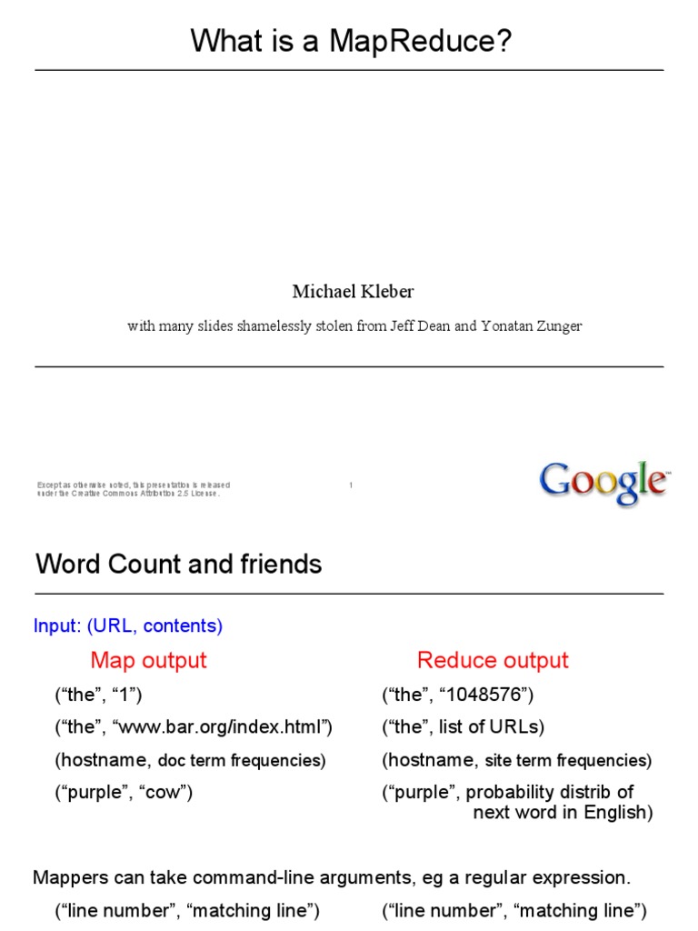 What Is Mapreduce | PDF | Map Reduce | Information Retrieval