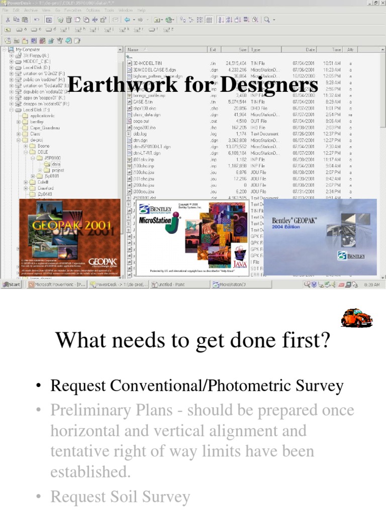Earthwork Pdf Surveying Cross Section Physics