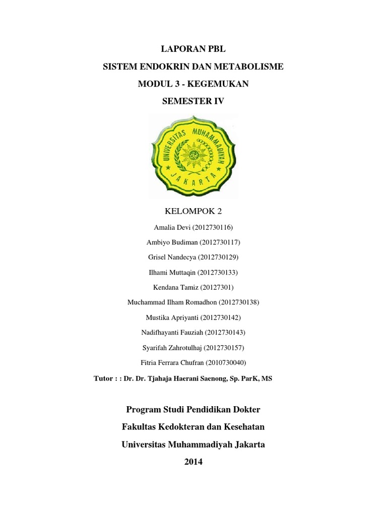 Laporan PBL Modul 3 Kel.2 | PDF