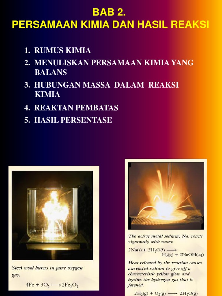 Bab2-Pers - Kimia & Rumus Kimia | PDF