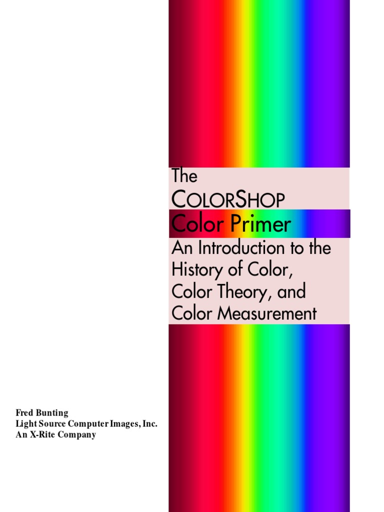 Color Primer | PDF | Rgb Color Model | Color