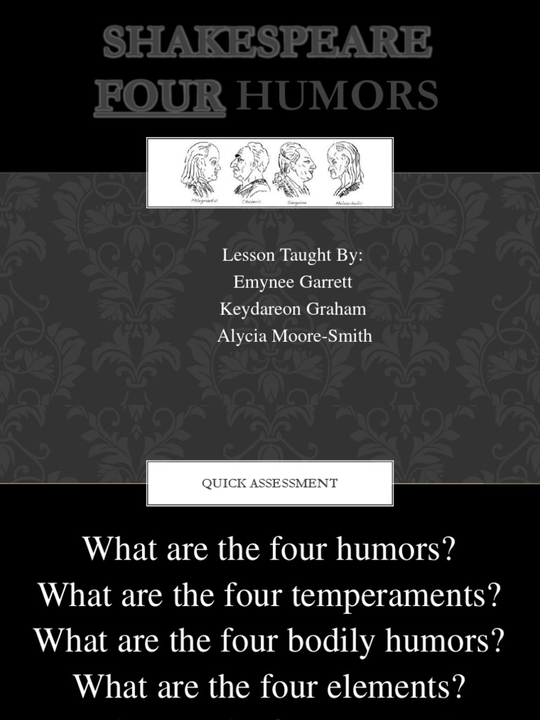Shakespeares Four Humors | PDF | Scientific Theories | Science