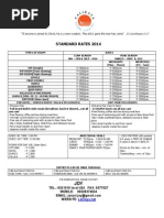 Shercon Resort Rates | PDF | Meal | Lunch