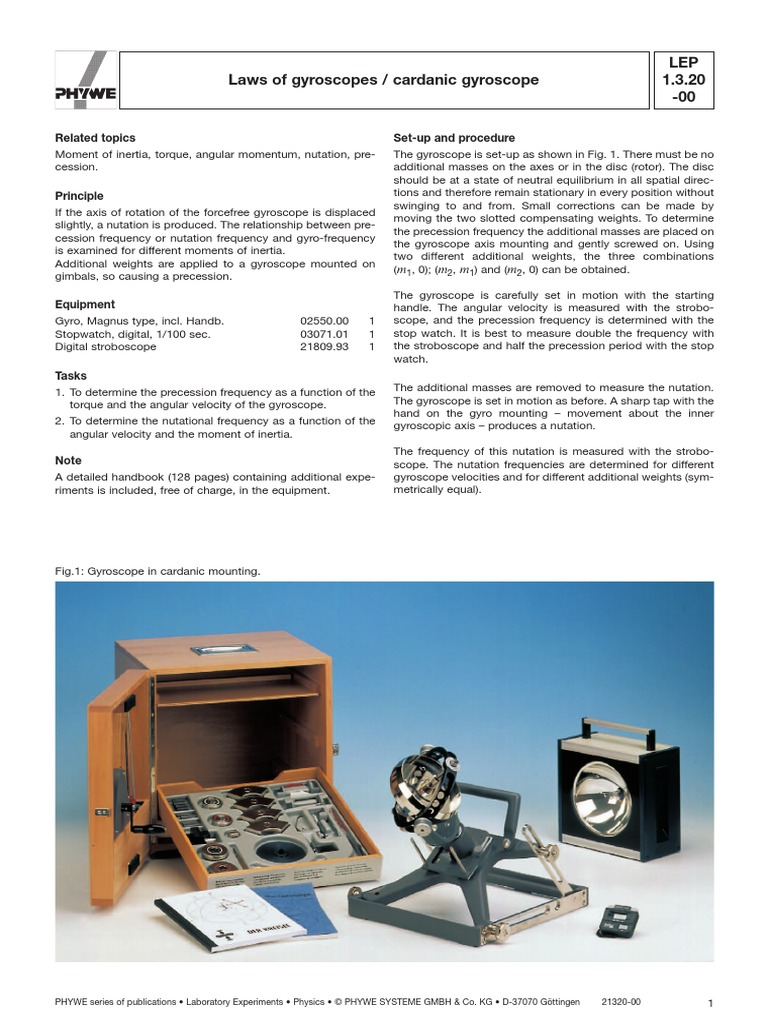 P2132000 Angulos de Euler | PDF | Gyroscope | Rotation Around A Fixed Axis