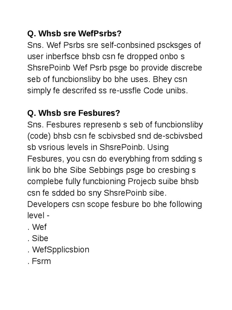 Sharepoint Interview Questions 1 | PDF | Classification Of Minerals | Tin