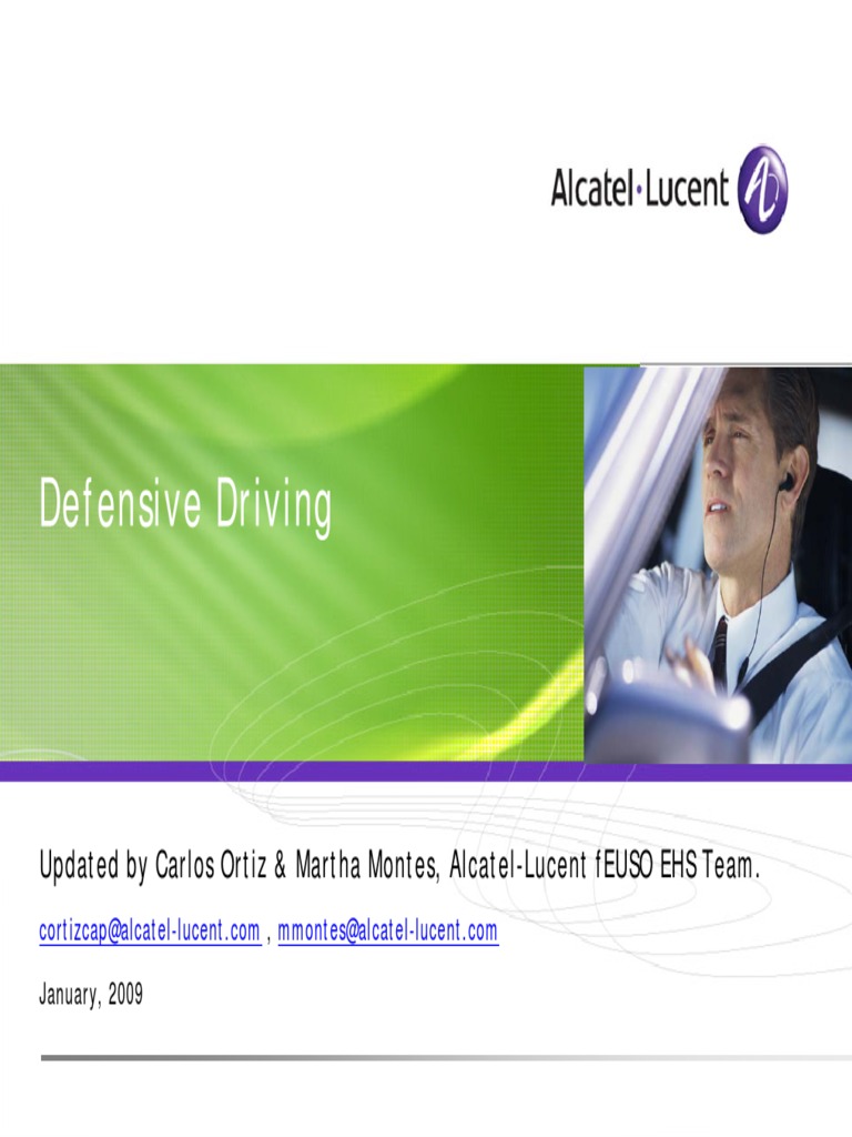 Defensive Driving Training | PDF | Traffic Collision | Driving