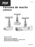 Mipel - Catálogo Válvulas | PDF | Válvula | Tornillo