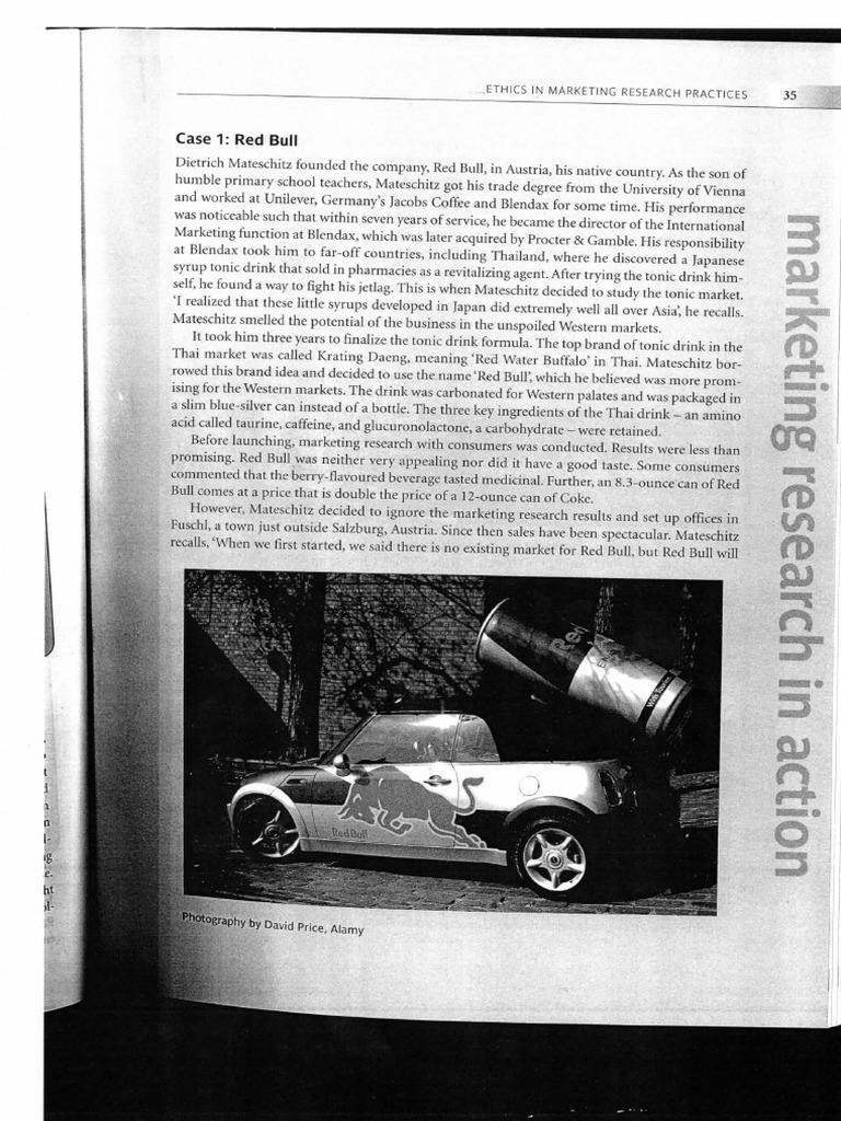 Red Bull Case | PDF | Drink | Food And Drink