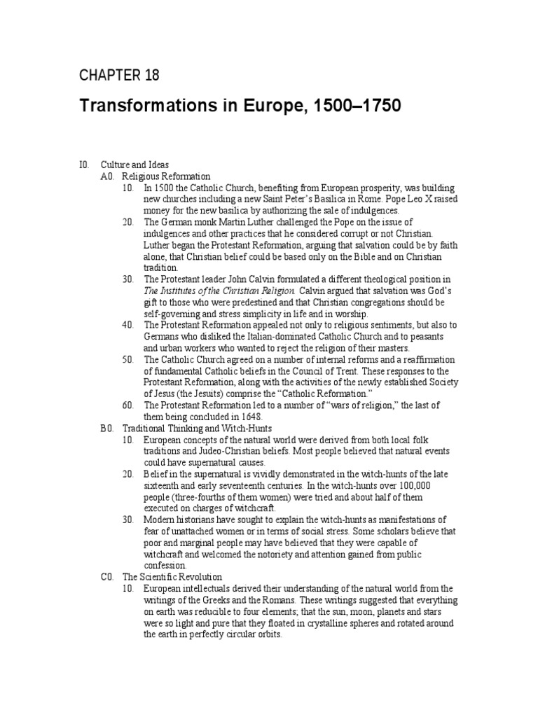 CH 18 | PDF | Protestantism | Age Of Enlightenment