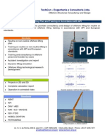 Onshore &offshore Lift Plans | PDF | Crane (Machine) | Elevator