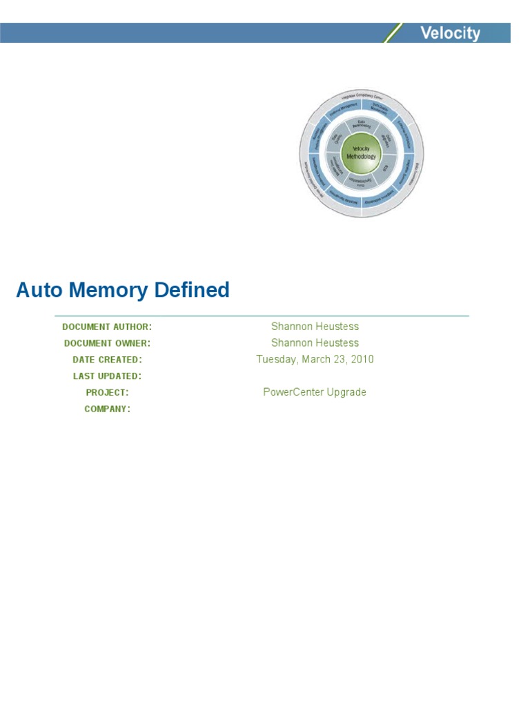 Auto Memory Tuning in Informatica | PDF | Data Management | Digital ...