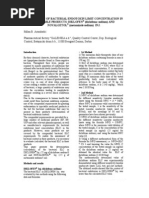 MLT Validation Protocol | PDF | Microbiology | Biology