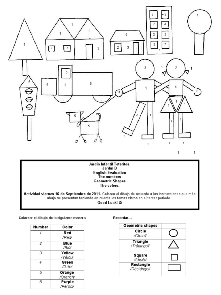 Guide No 10 Figuras Geometricas y Colores Jardin C | PDF