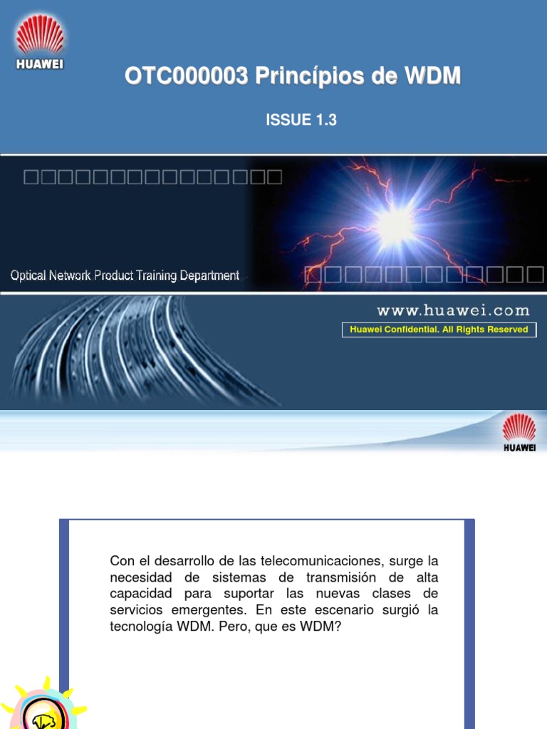 WDM Spanish | PDF | Multiplexación por División de Longitud de Onda ...