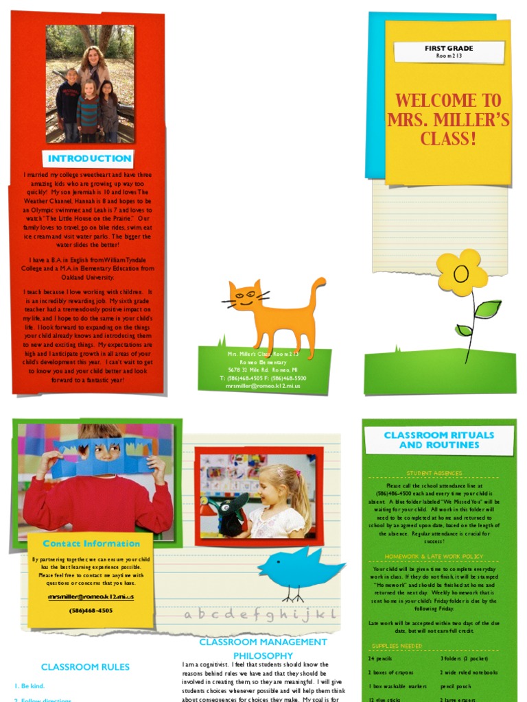 Classroom Management Brochure PDF | PDF | Classroom Management ...