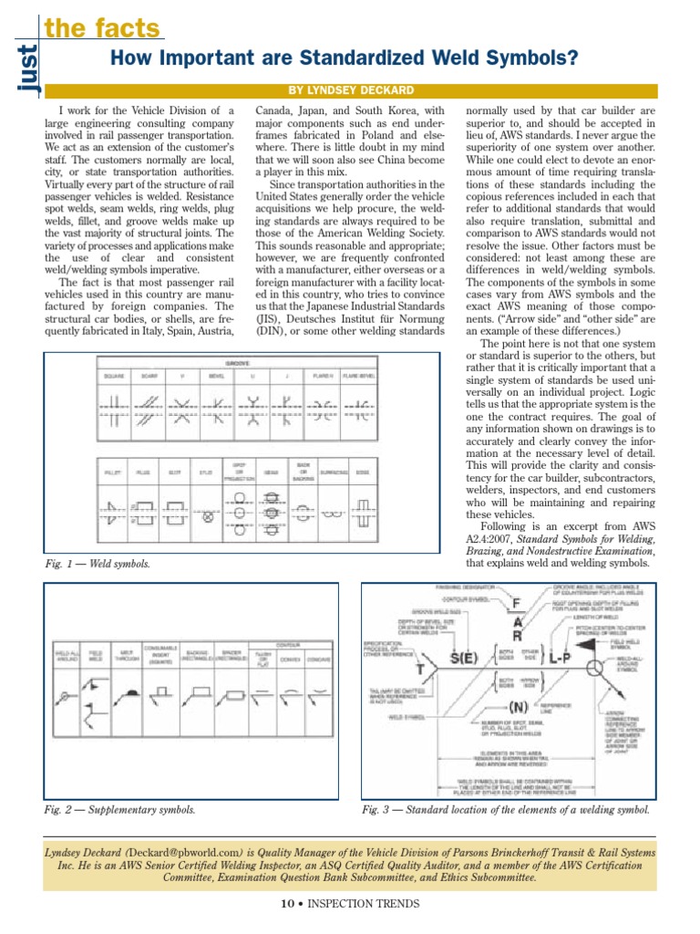 Importance of Standardized Welding Symbols | PDF | Symbols | Welding