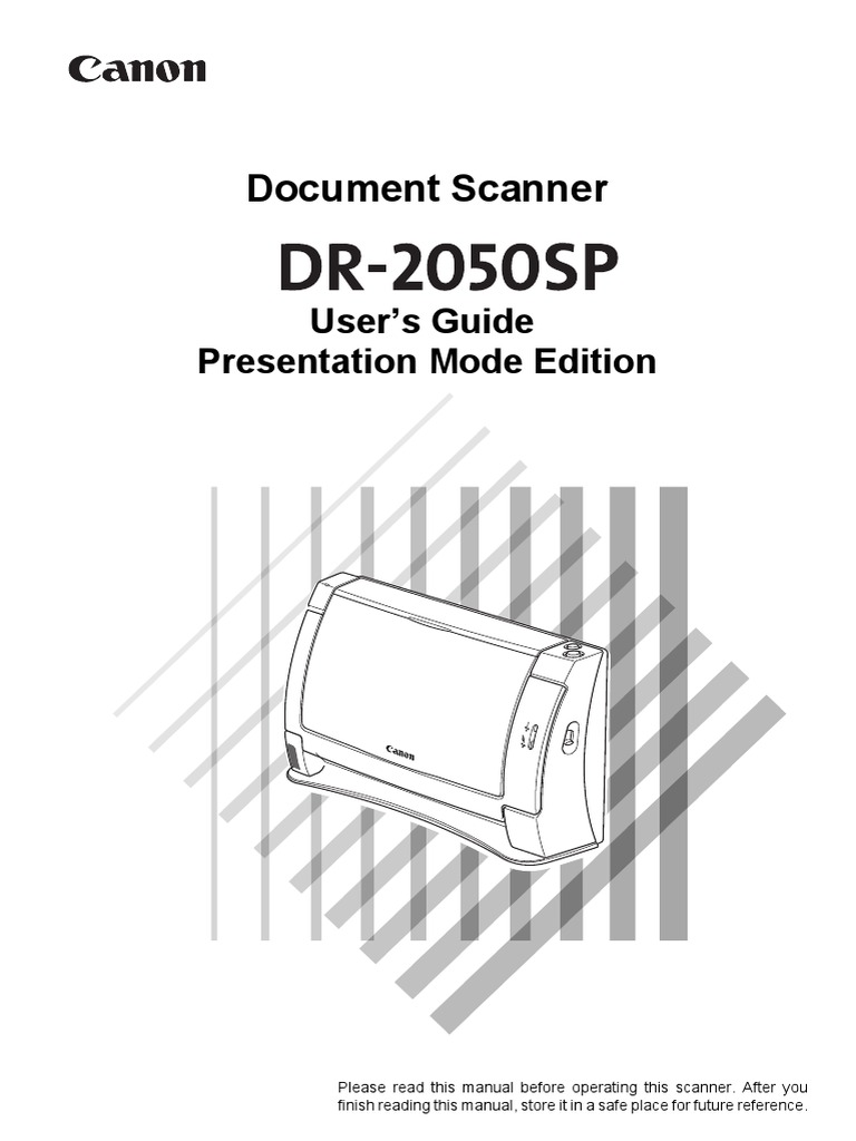Document Scanner: User's Guide Presentation Mode Edition | PDF | Image ...