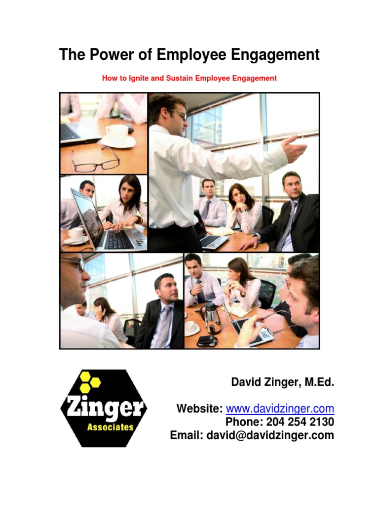 Zinger Pyramid Employee Engagement Model | PDF | Well Being | Employment