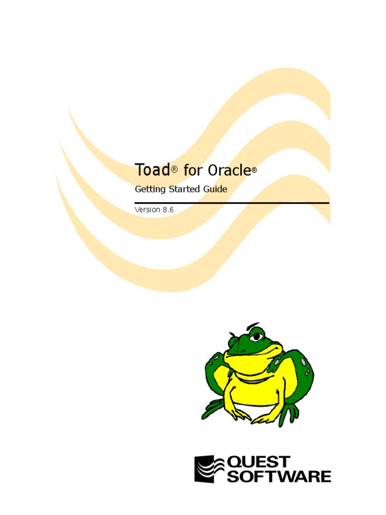 Toad Getting Started Guide Pdf Oracle Database Installation Computer Programs