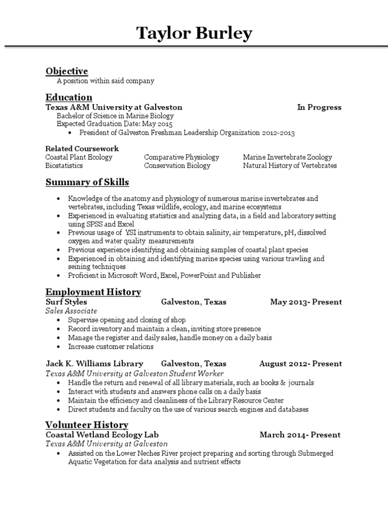 Taylor Burley-Resume | PDF