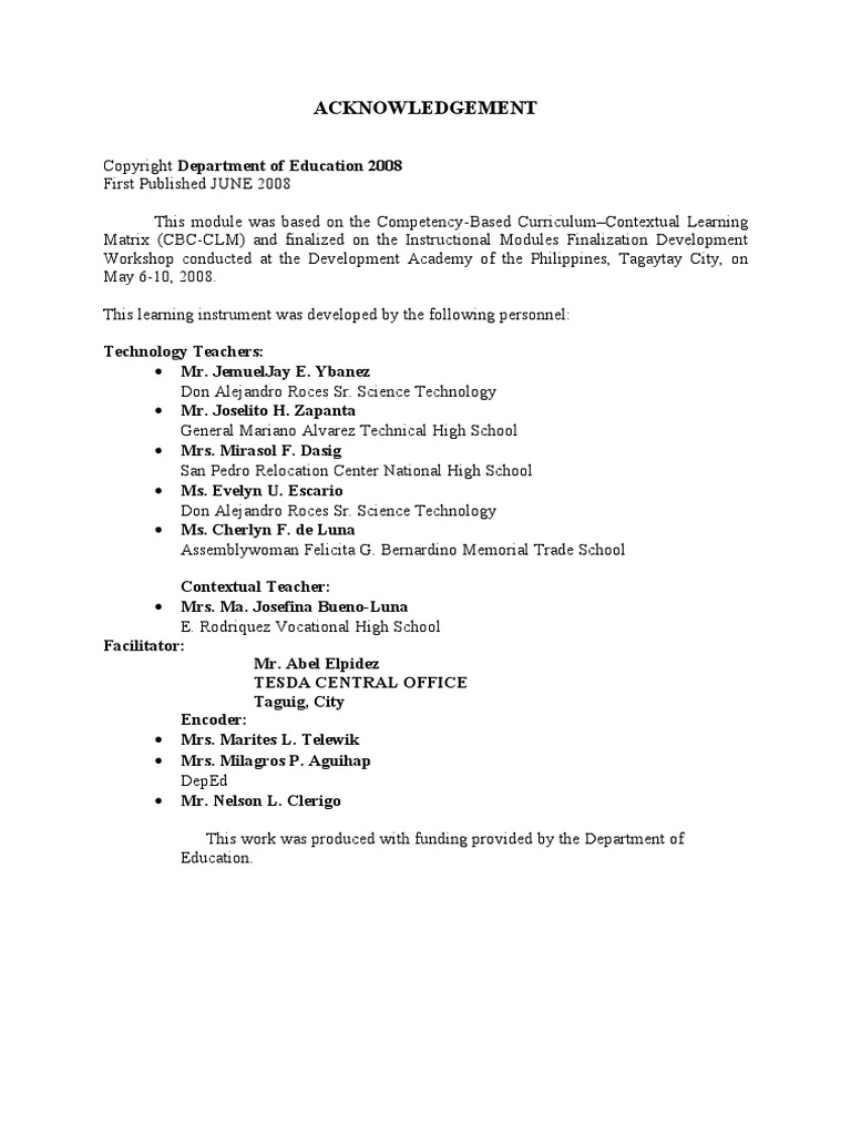 CHS Module 2 - Using Hand Tools | PDF