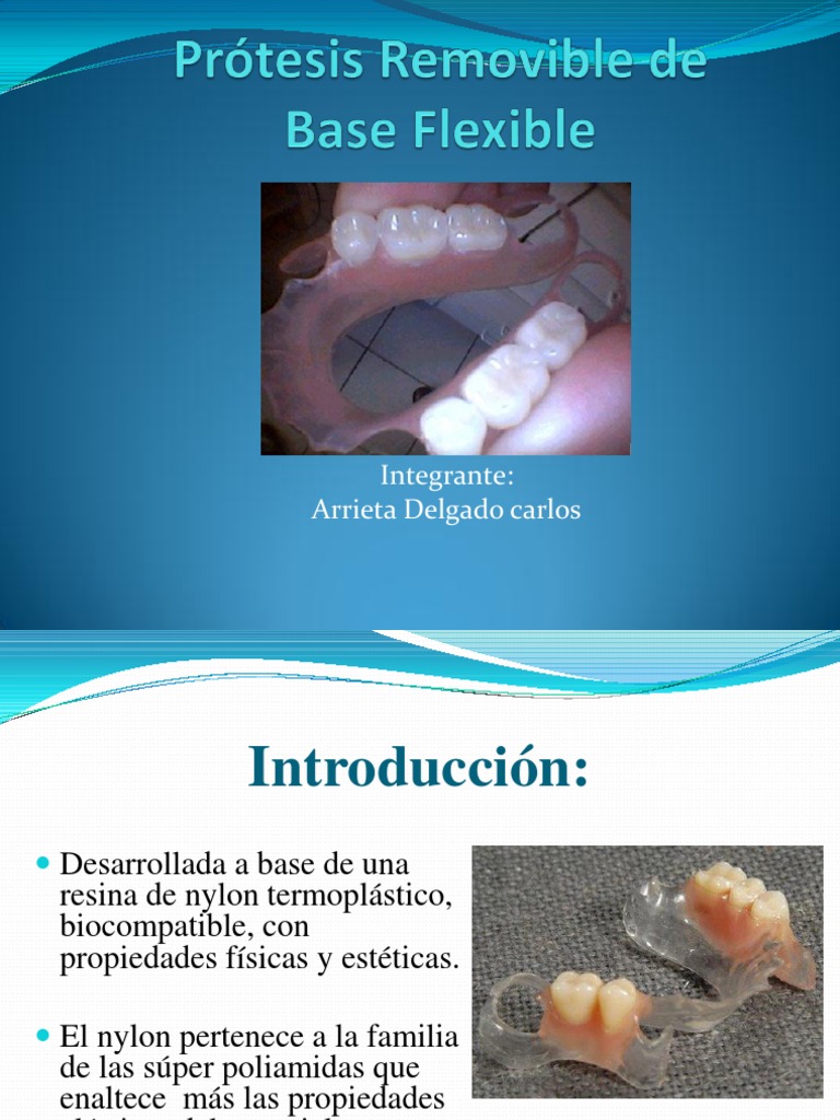 Prótesis Dental Flexible: Ventajas y Desventajas | PDF | Diente humano ...