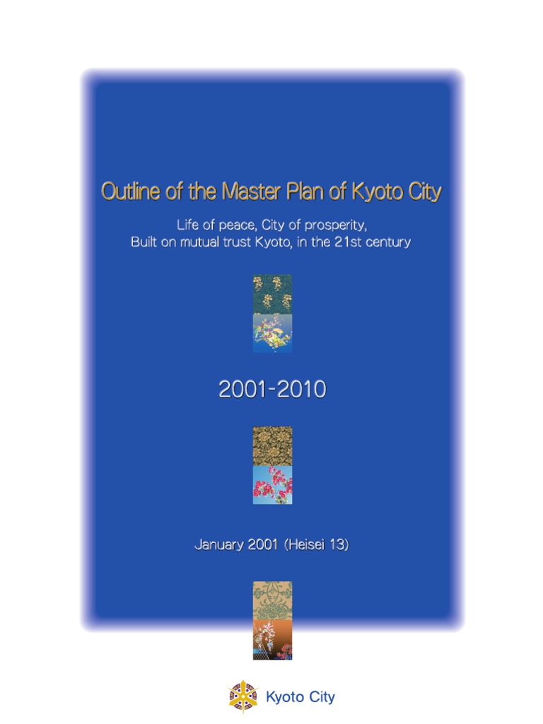 Master Plan of Kyoto City | Download Free PDF | City | Health Care