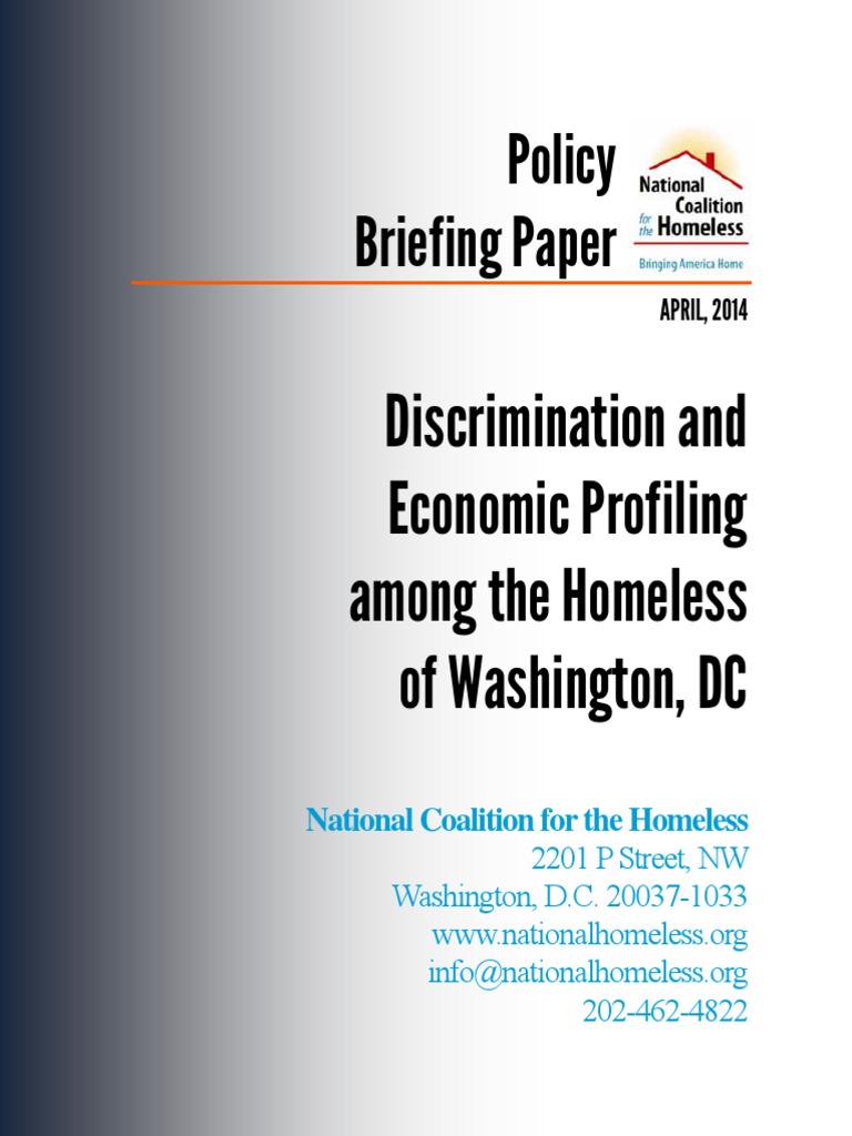 Discrimination Report | PDF | Racial Profiling | Discrimination