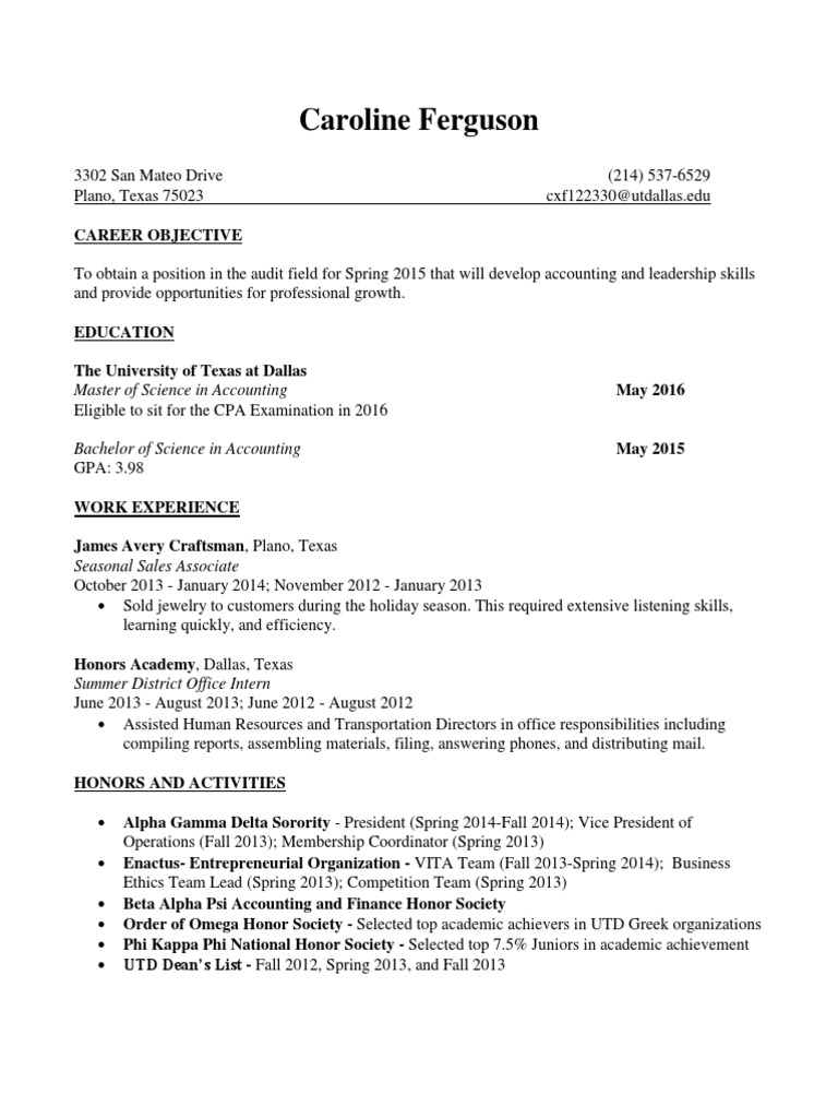 Ppa Resume | PDF | Career & Growth